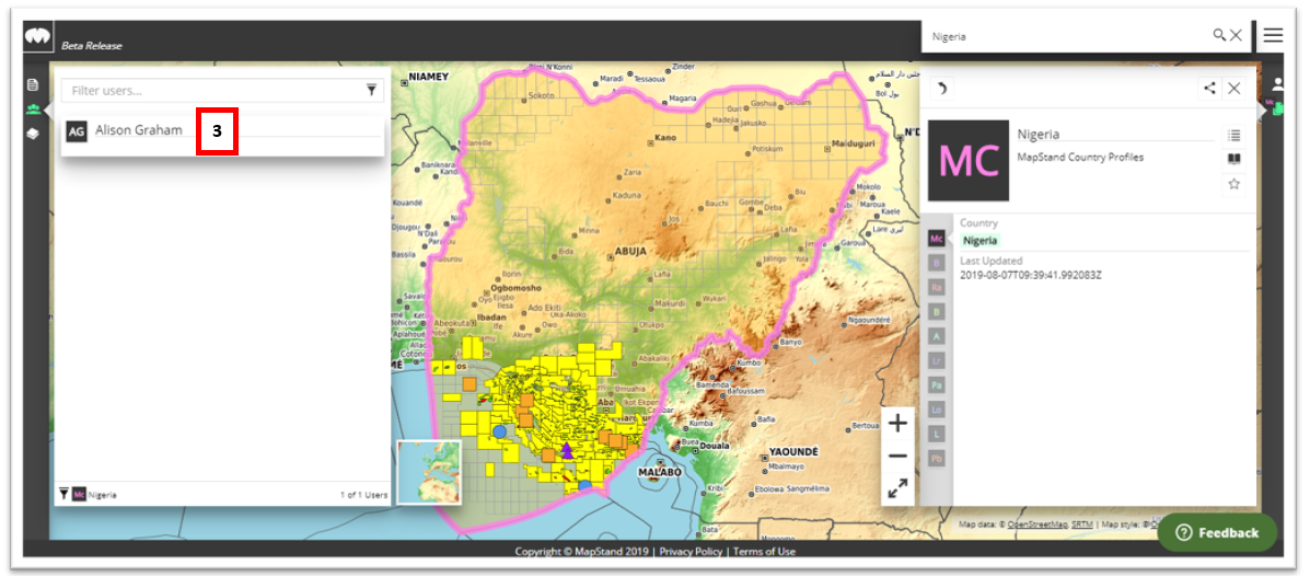 How do I find other MapStand users?